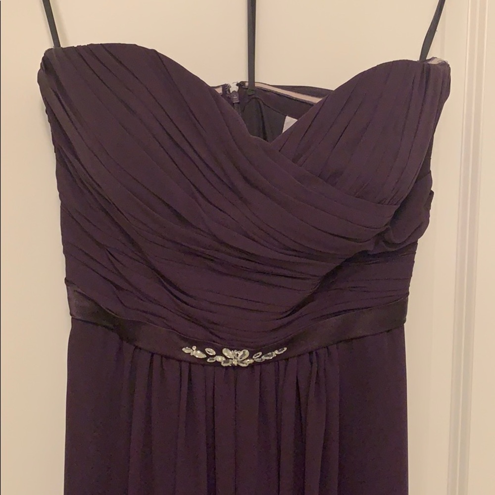Sweetheart Neck Purple Floor Length Formal Dress - Gem